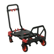Milwaukee 37109 Flow Back Hand Truck, 600 Lb Capacity, Red - Walmart.com
