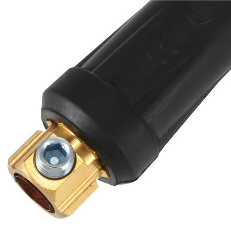 Welding Cable Connector Set Black Plastic and Brass Welding Cable Joint ...