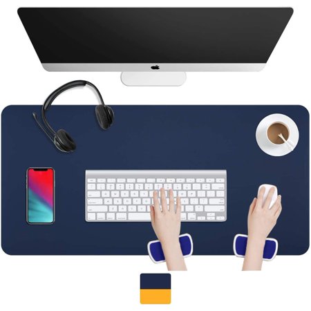 Extended Desk Pad Office Desk Mat, Dual-Sided Large Office Writing Desk ...