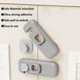 UUDIMEE 2PCS Fridge Lock, Grey Refrigerator Childproof Lock, Freezer ...