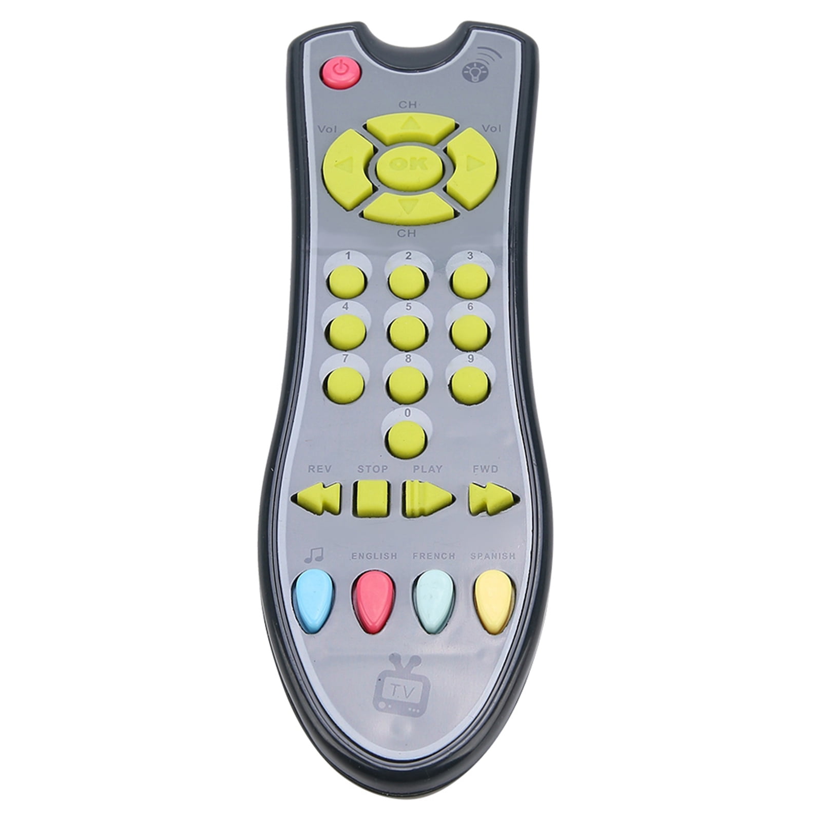 Bebé música TV Control remoto números eléctricos aprendizaje juguete ...