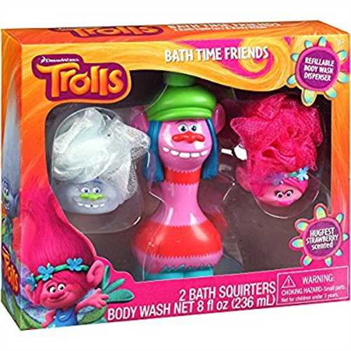 Trolls Bath Time Buddies 3-in-1 Shampoo and Bubble Bath Set – BrickSeek