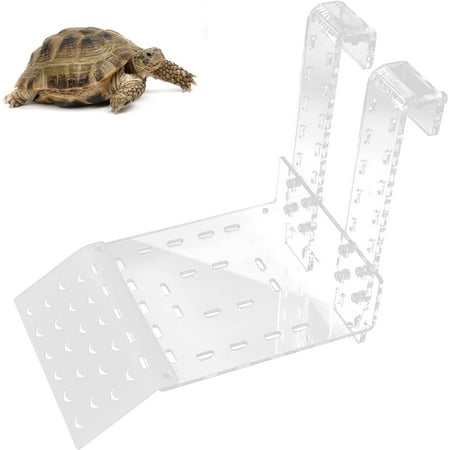 Turtle Basking Platform, Transparent Acrylic Aquatic Reptile Basking ...