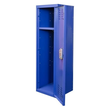 Infinity Triple Tier 3 Door Assembled Locker, Blue - 12 x 15 x 24 in ...