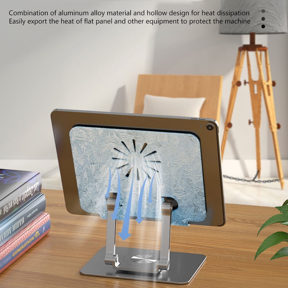 CNC Hollowed Tablet Holder for 4.7-12 Inch Tablet Holder Desk for IPad ...