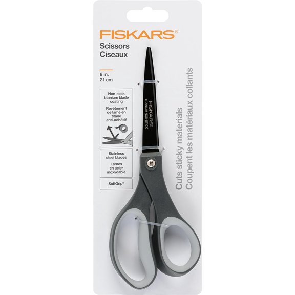 Fiskars Non-stick Detail Scissors No. 5, Precision-ground Stainless ...
