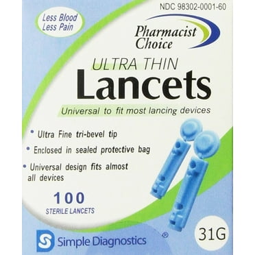 Prodigy Twist Top Lancets, 28 Gauge, 100 Count - Walmart.com