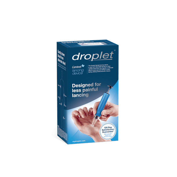 Droplet Genteel Lancing Device- Designed for Less Painful Lancing ...