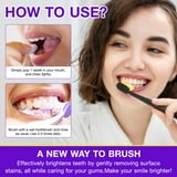 Yecuce Purple Brightening Toothpaste Tablets - Vegan, Fluoride-Free ...
