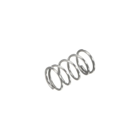3mmx0.3mmx5mm 304 Stainless Steel Compression Spring 2N Load Capacity ...