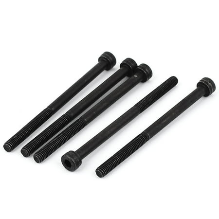 M4 x 60mm 21mm Long Partially Threaded Cap Head Hex Socket Screws Bolts ...