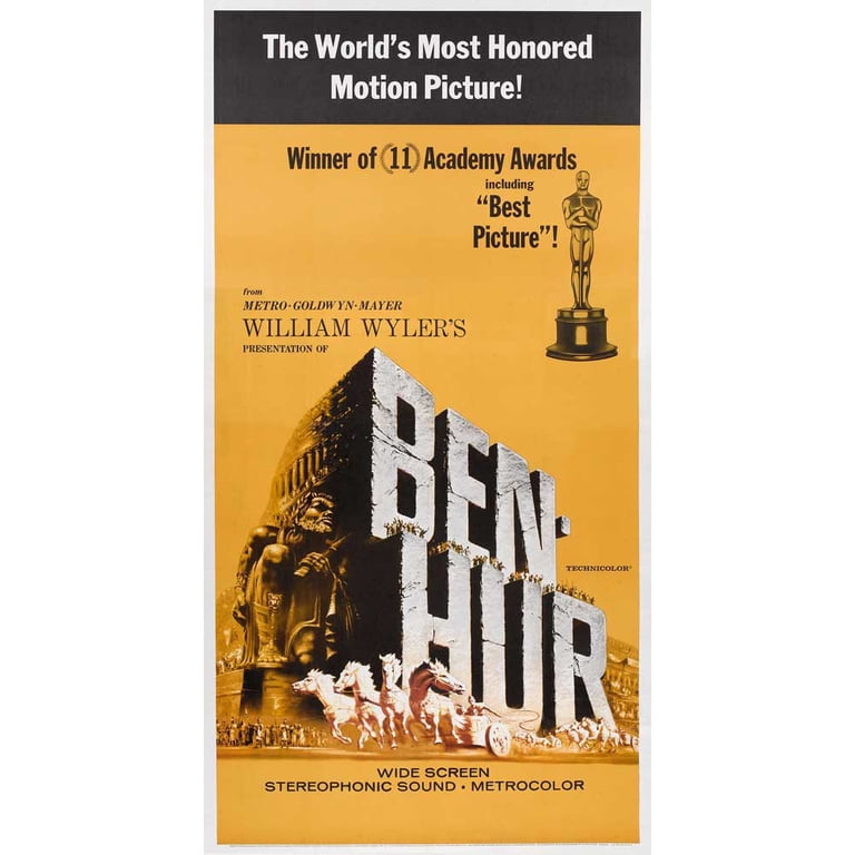 Ben Hur Movie Poster 1959