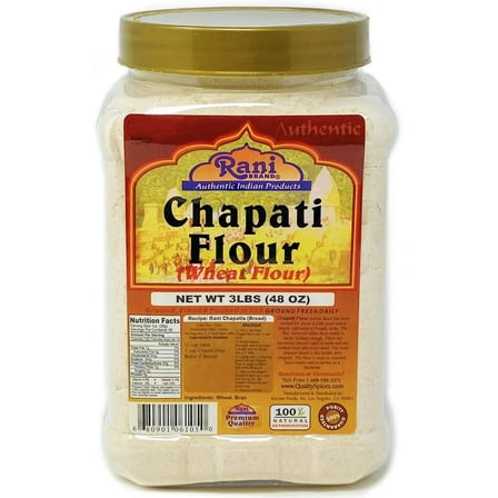 Sujata Chakki Atta, Whole Wheat Flour, 20 Pound Bag - Walmart.com