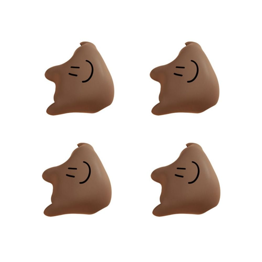 4PCS Children Desk Angle Silicone Kids Protection Bed Edge Guards Anti ...