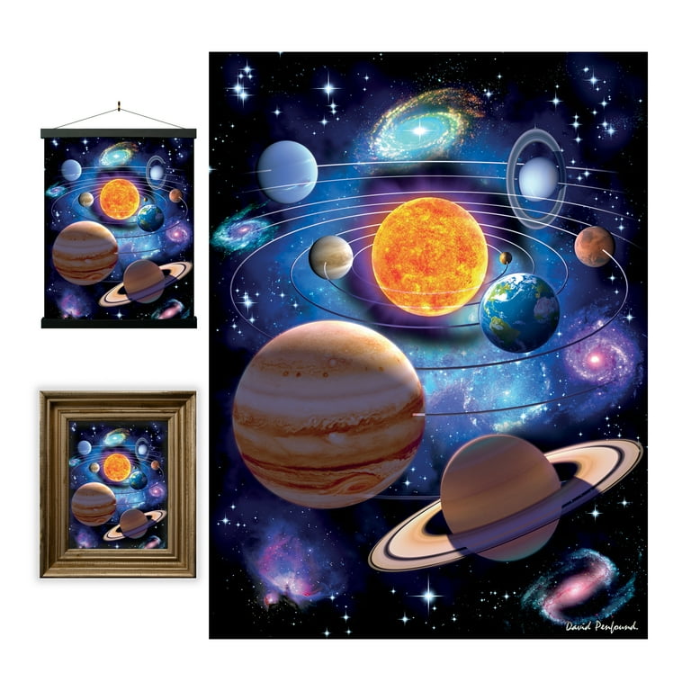 3d Solar System Wall Decor