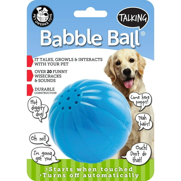 Large Talking Babble Ball-Blue - Walmart.com