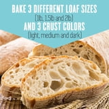 Breadman 2.5lb. Bakery Pro Bread Machine, Black/Stainless Steel ...