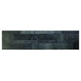 Aspect Peel and Stick Stone Overlay Kitchen Backsplash Sample- Charcoal ...