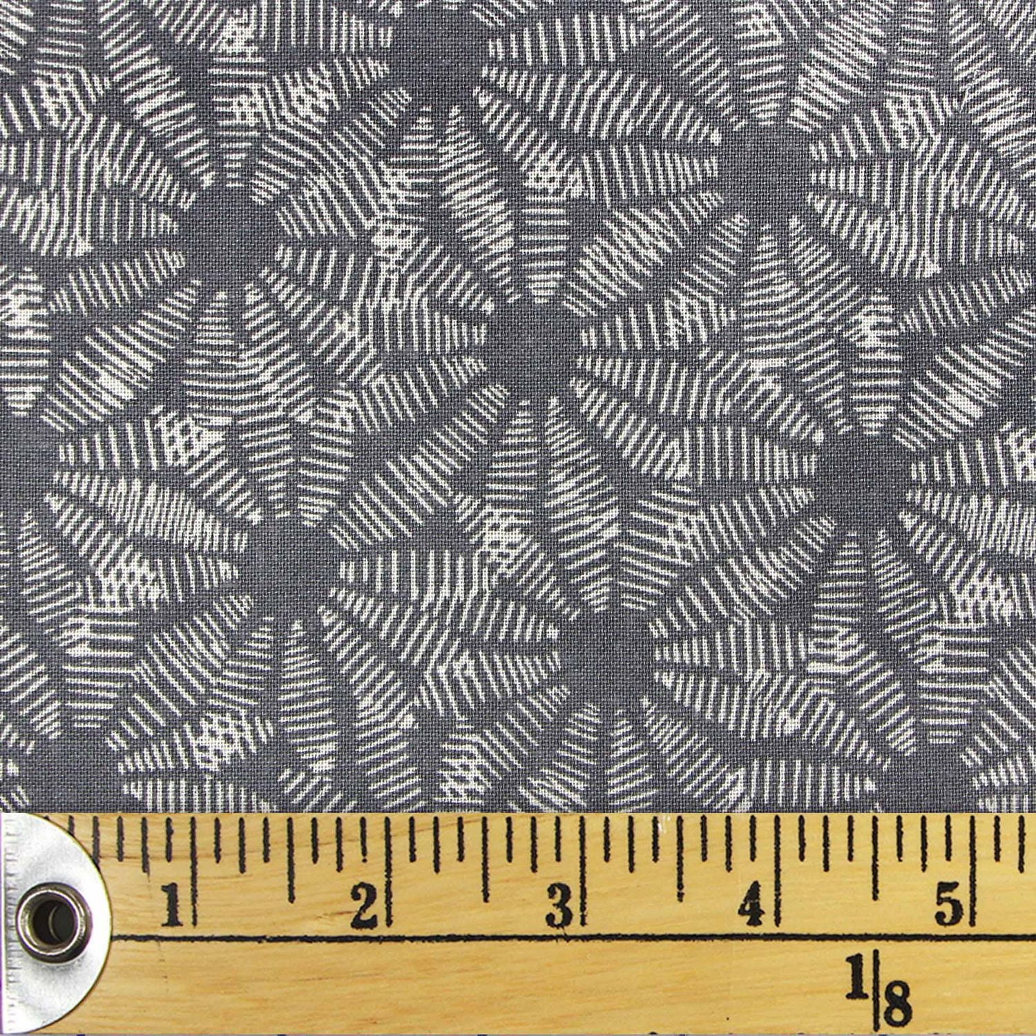 Click here for Fabric Creations Grey With White Lined Desert Flow... prices