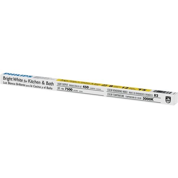 Philips Alto 13W T5 Fluorescent Bulb, 0.63 in. x 21 in., Bright White ...