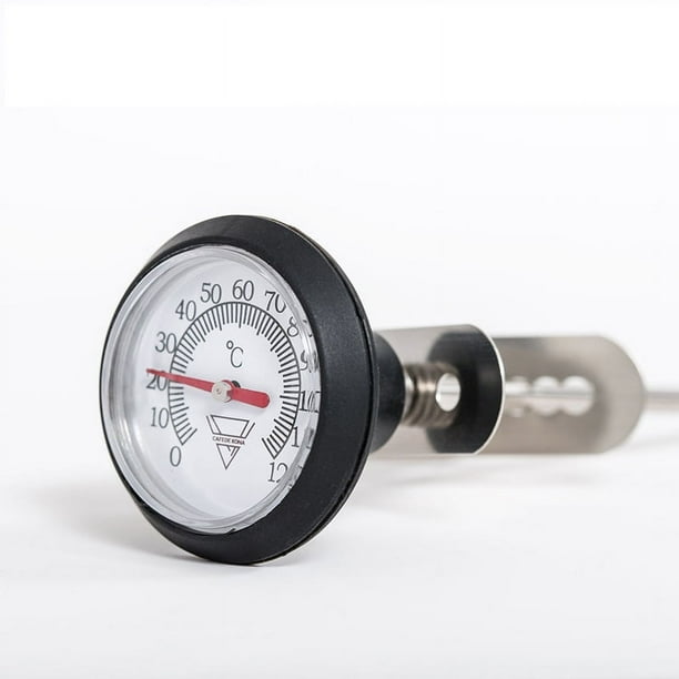 Instant Read Dial Thermometer Clip On Milk Frothing Thermometer for ...