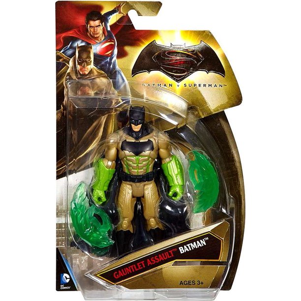 DC Batman v Superman: Dawn of Justice Gauntlet Assault Batman Action ...