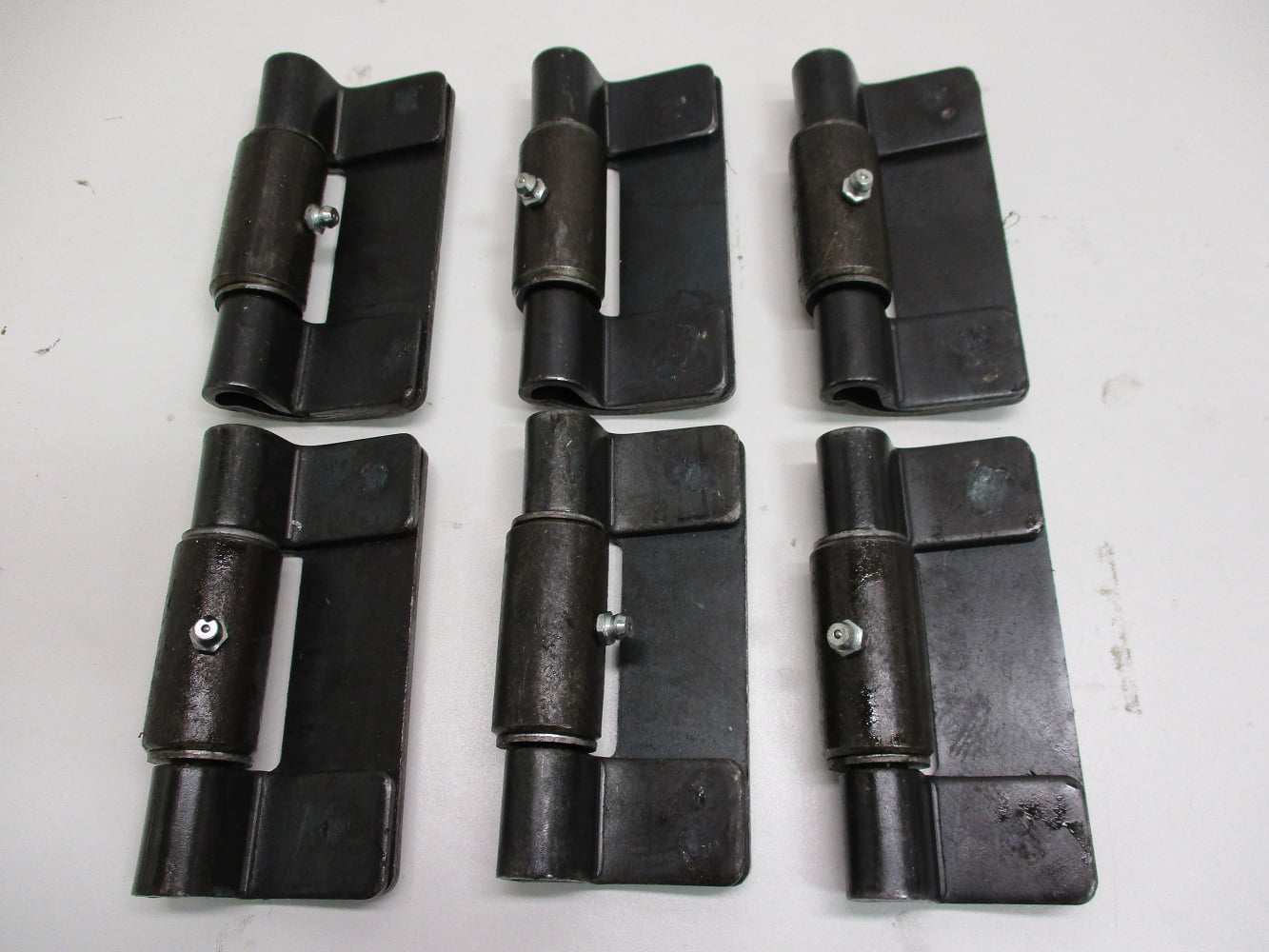 (6) 4.5" Steel Butterfly Weld On Hinges / Cargo Utility Trailer Ramp ...