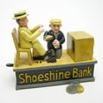 Design Toscano Shoe Shine Collectors' Die Cast Iron Mechanical Coin ...