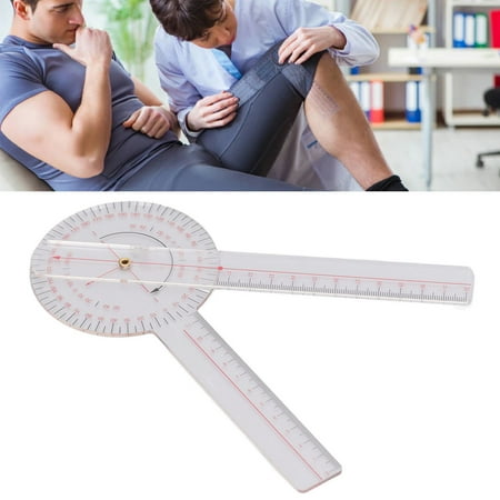 Orthopaedic Use Goniometer, 360 Physical Therapy Angle Protractor Ruler ...