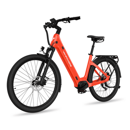 Vanpowers UrbanGlide Ultra Electric Bike, 500W Step Through Commuter ...