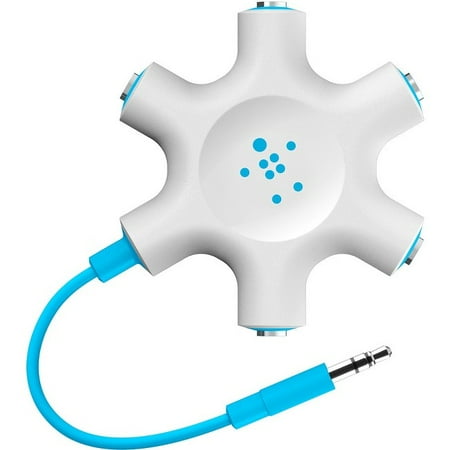 Belkin Rockstar Multi Headphone Splitter (Blue) - Walmart.ca