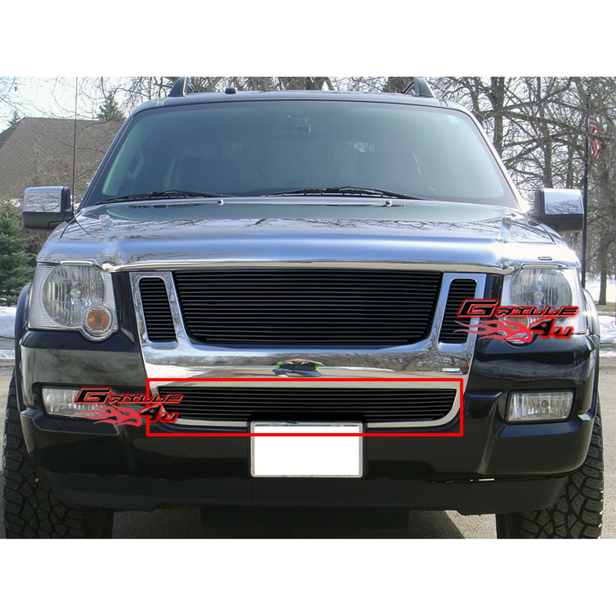 Black 2007 Ford Explorer Sport Trac