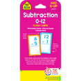 School Zone Subtraction 0-12 Flash Cards for Kids - Number Math Skills ...