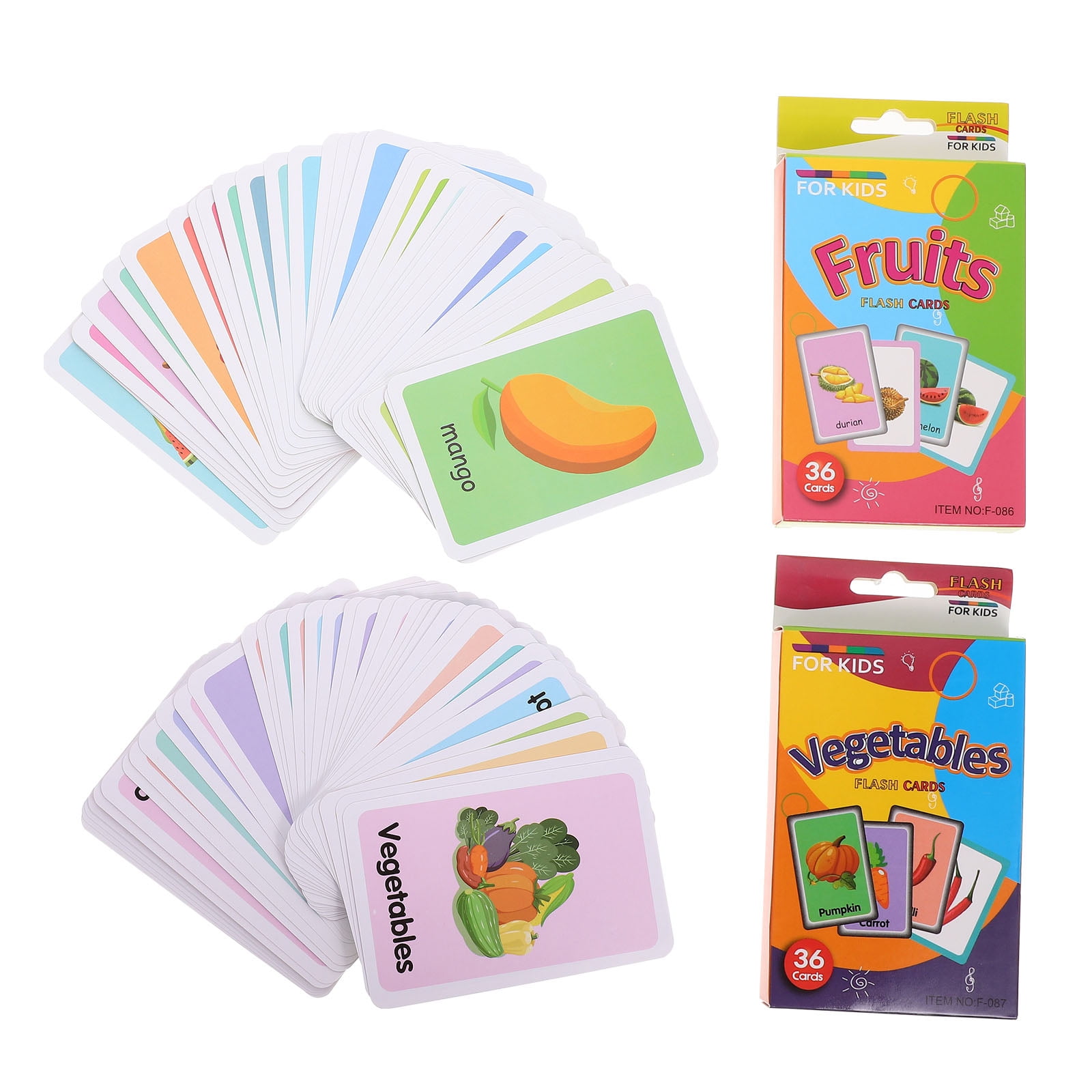 Click here for Amosfun 2 Sets Flash Cards Picture Word Cards Todd... prices