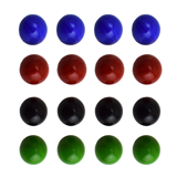 Marbles Board Game 14 inch Diameter Solid Oak Wood 4 Player Hand ...