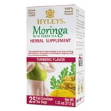 Hyleys Green Tea with Moringa Oleifera Turmeric Flavor - 25 Tea Bags ...