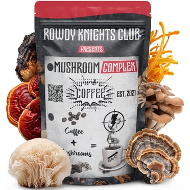Micro Ingredients Organic Instant 10-in-1 Mushroom Coffee Powder, 28 ...