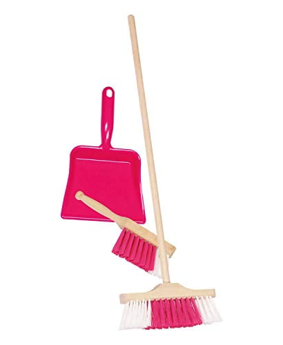 Toys Pure Toys Pure Kids Sweeper/Dustpan & Broom Playset, Pink ...