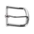 1035 Nickel Plate, Heel Bar Buckle, Solid Brass-LL - Walmart.com