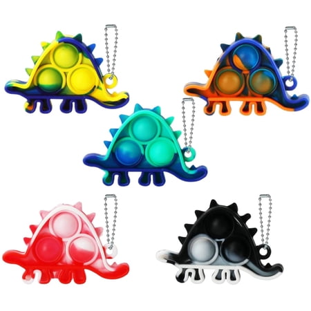 ZHENGBOS 5Pcs Mini Push pop Sensory Fidget Toys, Mini Anti-Anxiety ...