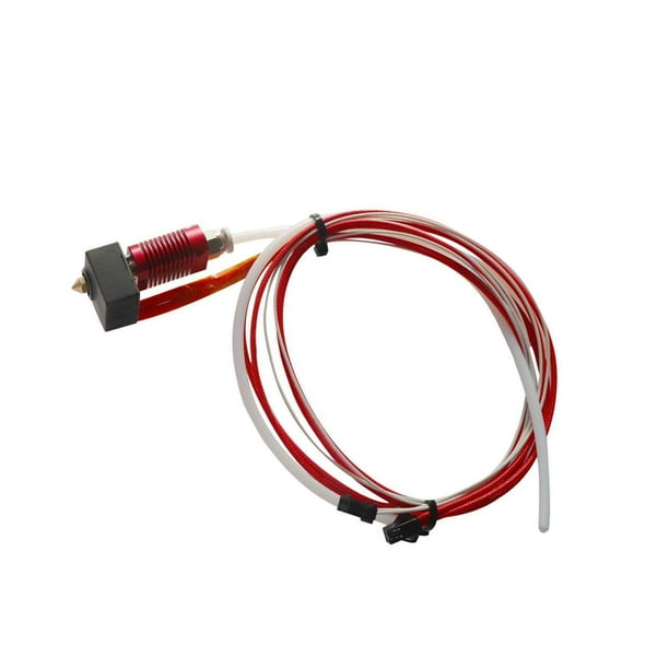 Hot end with Aluminum Heating Block 3D Printer Extruder Hot Silicone ...