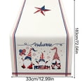 HopePan Patriotic Tablecloths Rectangular Red White and Blue Table ...