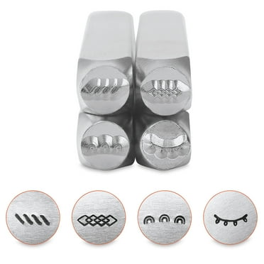 ABN Metal 1/4" Inch Stamping 36-Piece Tool Kit – Embossing & Engraving ...