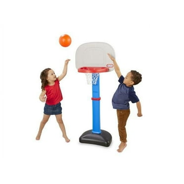 Little Tikes TotSports Kids Basketball Set with Adjustable Height and ...