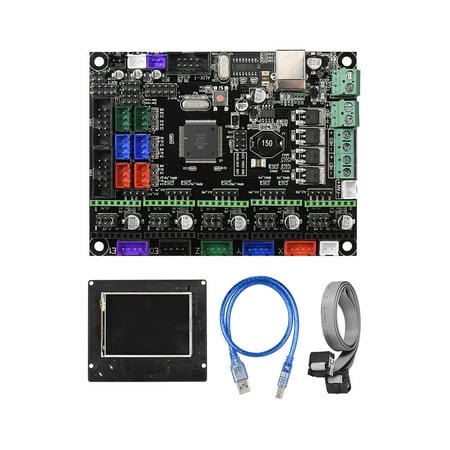GEN-L V1.0 Motherboard 3D Printer Board with TFT28 2.8 Inch Full Color ...