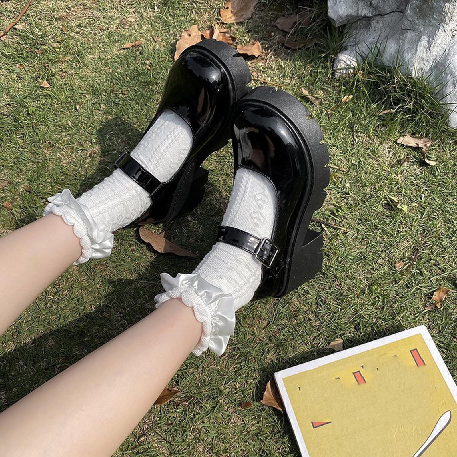 Click here for Aqestyerly British Mary Janes Womens Vintage Style... prices