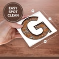 3drose, Urban Image of Rusty Metal Monogram Letter G, Set of 4 Ceramic ...