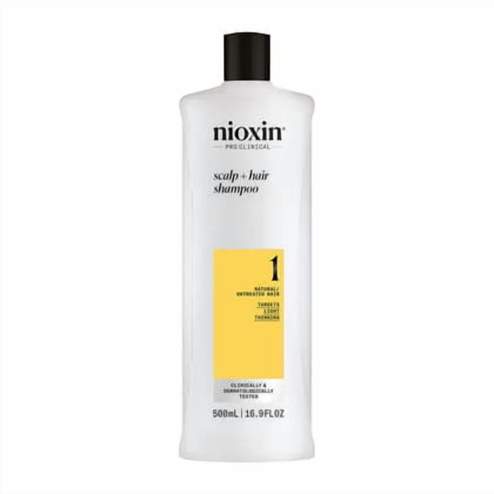 Click here for Nioxin Scalp + Hair Shampoo - System 1 -500ml 500... prices