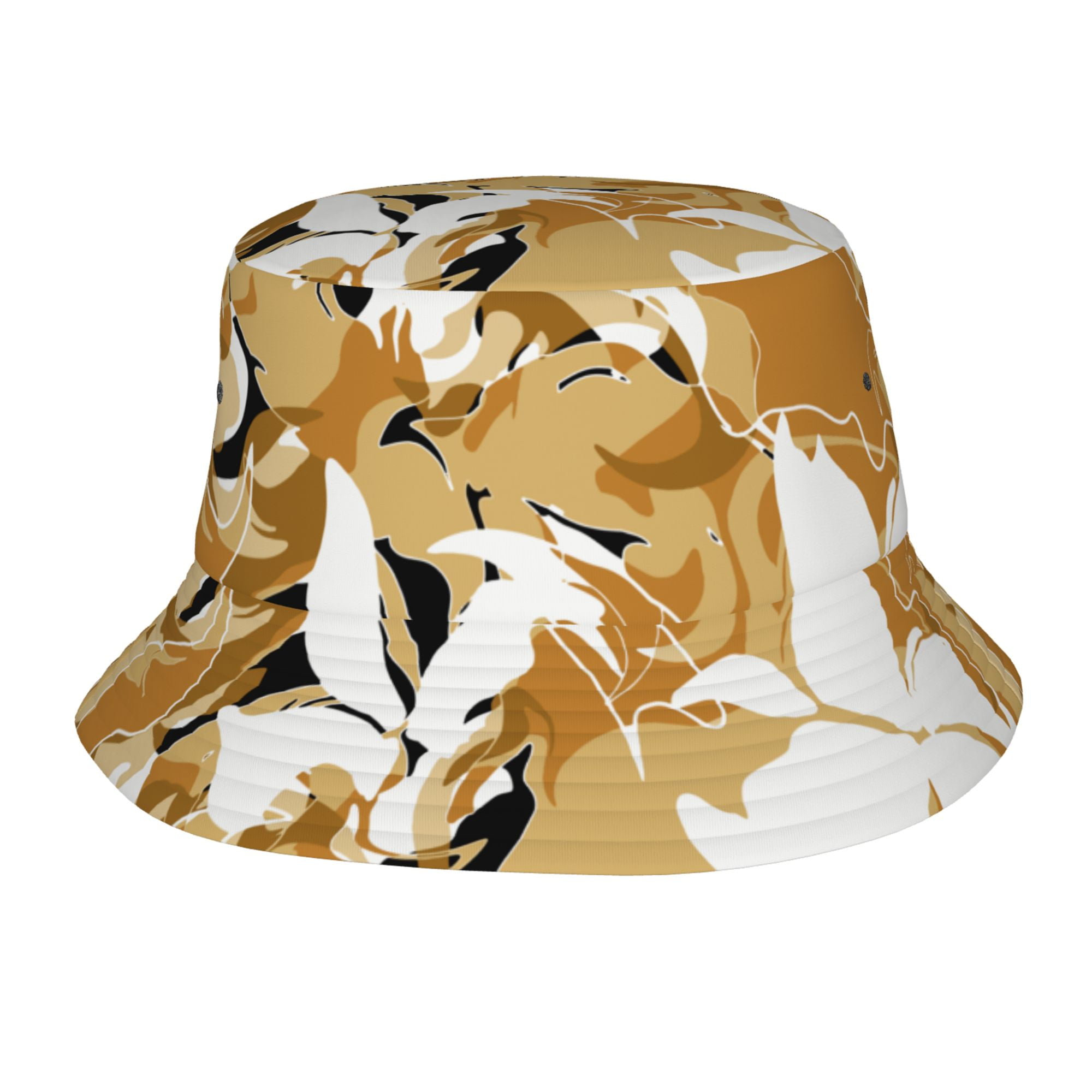 ZICANCN Bucket Hat -Gorgeous Flowers Unisex Print Double-Side-Wear ...
