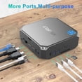 Kamrui Compact Mini PC, Intel Celeron Quad-Core Processor, 6GB RAM ...